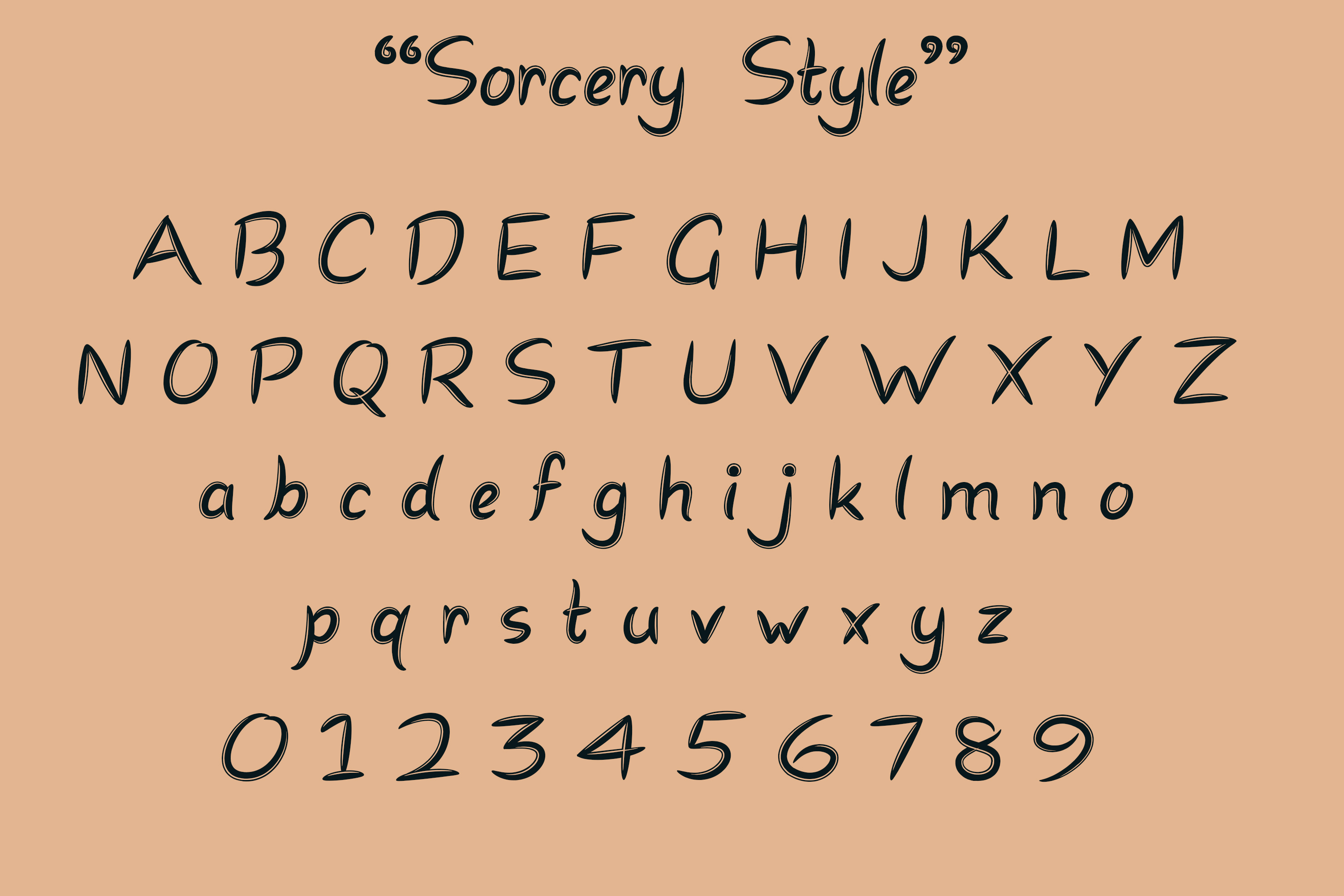 Sorcery Font, Fonts | GraphicRiver